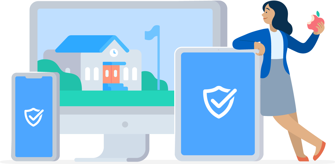 Cloud-based mobile device management for Apple devices